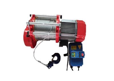 China 1000kg 220V Single Phase Endless Wire Rope Electric Winch 12m/min Lifting for Marine for sale