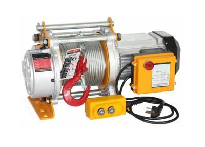 China KCD Electric Wire Rope Winch 1000kg Lifting Capacity 220V 380V 14m/min for Marine Mining for sale