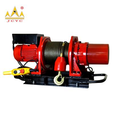 China KDJ Electric Wire Rope Winch 3 Ton 4.5KW Industrial Lifting Windlass with Electromagnetic Brake for sale