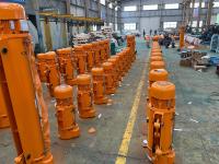 China 380V 25t H Type Rail Electric Cable Hoist 20m/Min Travel CD1 MD1 for sale