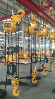 China 25 Ton Single Speed Electric Chain Hoist with Double Speed Trolley 3m Lift for sale