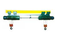 China Double Hook M3 10t Electric Wire Rope Hoist 24m Lifting for sale
