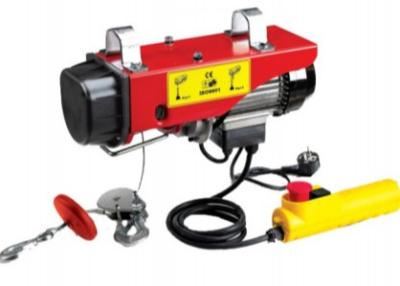 China 1200kg Electric Wire Rope Hoist 8m/min Portable Fulcrum Mini Hoist for sale
