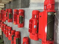 China Electric Wire Rope Hoist 5 Ton 10 Ton Mining Winch Monorail Crane Lifting Equipment 20m Height for sale
