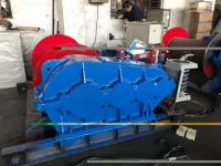 China Pulling Drum Electric Wire Rope Winch 25T 8.5m/min 500m Lifting Capacity for sale