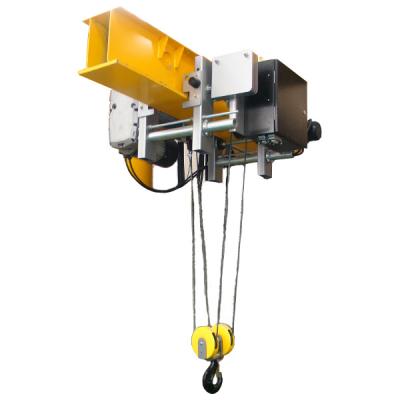 China Integrated IP55 80t Low Headroom Electric Hoist Double Girder 5m/min Lifting Speed for sale