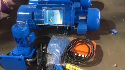 China Electric Wire Rope Hoist 0.25-32 Ton 6m Lifting Height for Single Beam Crane for sale