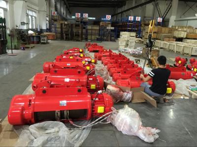China 20m/Min Electric Wire Rope Hoist 5t For Mining Shipyard for sale