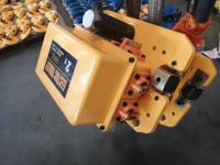 China 0.5t to 10t SY Series Electric Chain Hoist Travel Trolley Steel Yellow with Suspension Hook for sale