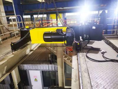 China European Double Girder Electric Wire Rope Hoist 32t Capacity with 18m Lifting Height and 5/20 m/min Speed for sale