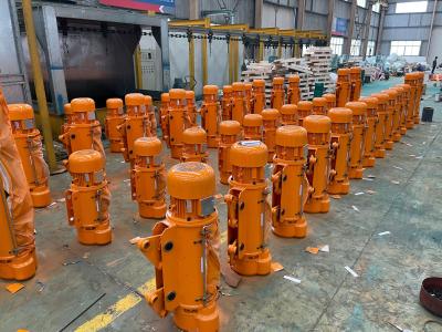 China 32 Ton Electric Wire Rope Hoist with 12M Lifting Height and Frequency Conversion 380V/440V for sale