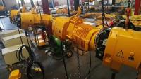 China Thin Walled Aluminum Alloy Electric Chain Hoist 0.5-35T 3-9M Lifting Height 220V-690V for sale