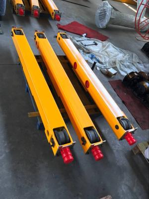 China Double Girder Top Running End Carriage Overhead Crane 1.6t to 32t Capacity for sale