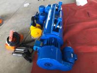 China Electric Wire Rope Hoist 1t-30t Capacity 6m-18m Lift 0.8/8 m/min Speed for sale