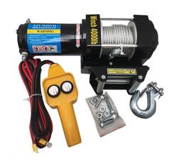 China 12V/24V Electric Car Winch 4500lbs to 12000lbs Capacity with Motor Power 1.2-4.8kW for sale