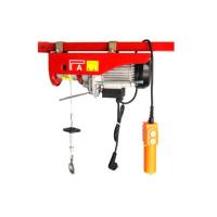 China Mini 500kg 1000kg Portable Electric Wire Rope Hoist 220V 12m Lifting Height for sale