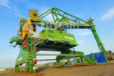China Coal Cement Ship Unloader Red Color for sale