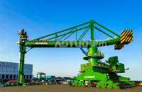 China Coal Cement Ship Unloader Red Color for sale
