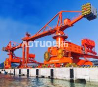 China 500DWT-100000DWT Orbital Mobile Screw Unloader Efficient Environmentally Friendly for sale