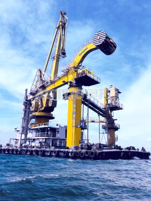 China Bulk Material Screw Unloader Transported In A Closed Pipeline Large Capacity for sale