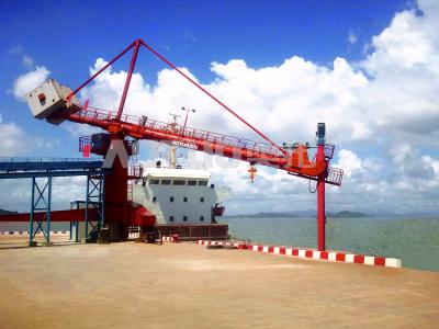 China High Capacity Screw Unloader / Shipborne Screw Ship Unloader Automatically for sale