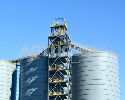 China Powder Granule Bucket Elevator Conveyor / Small Power Vertical Bucket Elevator for sale