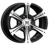 China Custom Black Alloy Wheels 16 Inch X 7.0 Inch  H - PCD 139.7 WIth Cars for sale