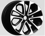 China Replica Aluminium 17 Inch Chrome Wheels Custom Alloy Rims HONDA for sale