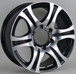 China Full Painted Chrome 16 / 17 Inch OEM Alloy Wheel 5 \ 6 Holes for SUV for sale