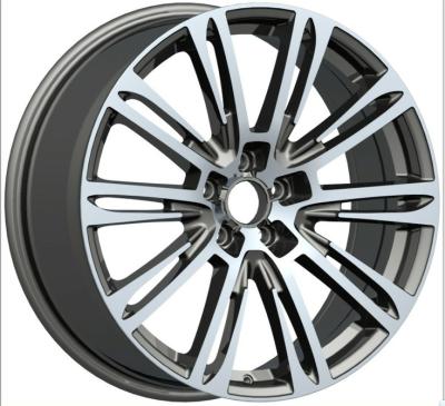 China 20 Inch Full Painted Chrome Oem Alloy Wheel With 5 Holes For Audi Kin-147 for sale