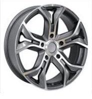 China 26 Inch 22 Inch 24 Inch 5 / 6 Holes Silver Black Car Wheels Super Concave Design for sale