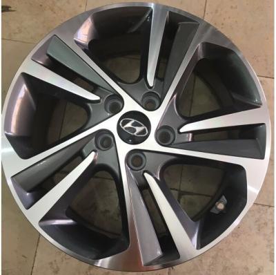 China 16 Inch  15 Inch Replica Alloy Wheels Black Mag Wheels Machine Cut Lip for sale