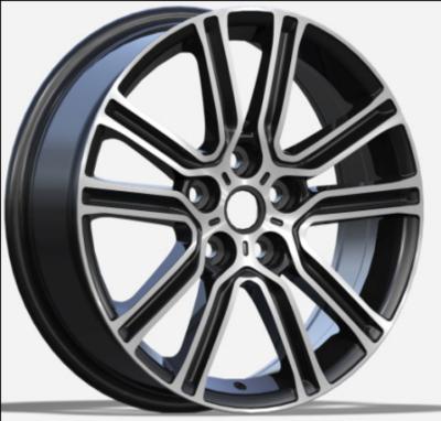 China 16X6.5  17X7.5  Inch Chrome Wheels Polish V-CH With Machine Cut for sale