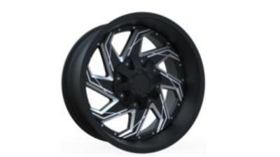 China TS 16949 20x10 Inch Chrome 4x4 Alloy Wheels With Machine Cut for sale