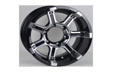 China Promotion Cars Polished 15 Inch Alloy Wheels 15x8.0 5 / 6 Hole for sale