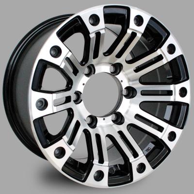 China SASO 15/ 16 Inch 4X4 ALLOY WHEELS 110.2 CB 6X139.7 PCD 30 ET 6/5 Hole for sale