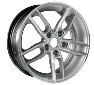 China Kin-530 Size 17x7.0 17 Inch V-CH Polished Chromed Car Alloy Wheel with 6 Holes for sale