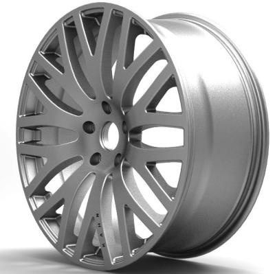 China Kin-687 Size 22 X 9 22 Inch V-CH Full Painted Chromed Car Alloys Wheels with 5 Holes for sale