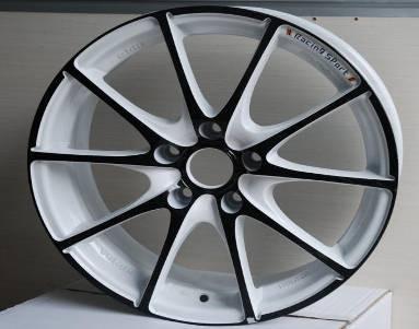 China 2013 New Design Size17x7.0 17 Inch Black Plated Face Car Alloy Wheels for sale