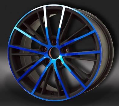 China 2013 New Design Size18 X 8.0 18 Inch Blue Plated Face Alloys Wheels for Car for sale