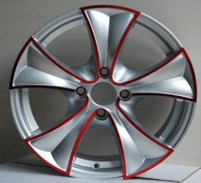 China 2013 New Design Size15 x 6.5 15 Inch Silver Paint Car Alloy Wheel for sale