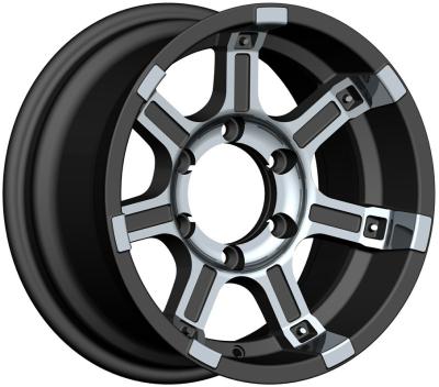 China Machine Cut Face Car Alloy Wheels, Size 15 x 8 kin-712 for sale