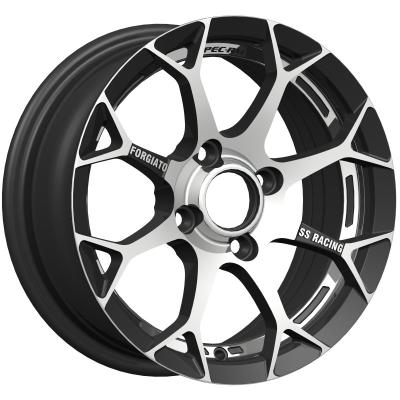 China 2013 New 13 Inch Alloy Wheels , Machine Cut Face kin-326 for sale