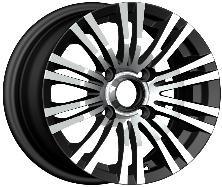 China Polished 14 Inch Alloy Wheels, 2013 New kin-457 for sale