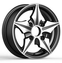 China High Profile 12 Inch Alloy Wheel 12 x 4.5 kin-843 , Car Alloy Wheels for sale