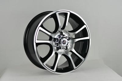 China High Level Chrome 17 Inch Alloy Wheels 16x7 17x7.5 With Machine Cut Lip 133 for sale