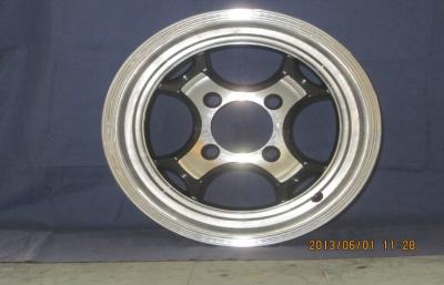 China Chrome 5 Hole Car Alloys Wheels , 12 Inch Alloy Wheels KIN-839 for sale