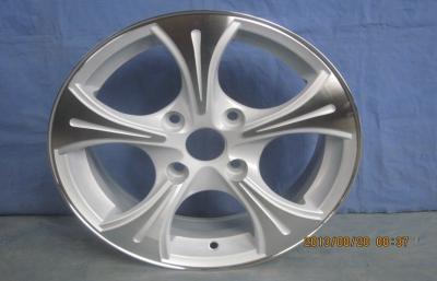 China Silver Chrome 15 Inch Alloy Wheels , Aluminum Alloy Wheels for Car KIN-855 for sale
