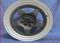 China Aluminum Polished 15 Inch Alloy Wheels Machine Cut Face for Car KIN-860 for sale