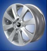 China Kin-816 Lightweight Car Alloys Wheels Silver 17x8.0 Size for sale